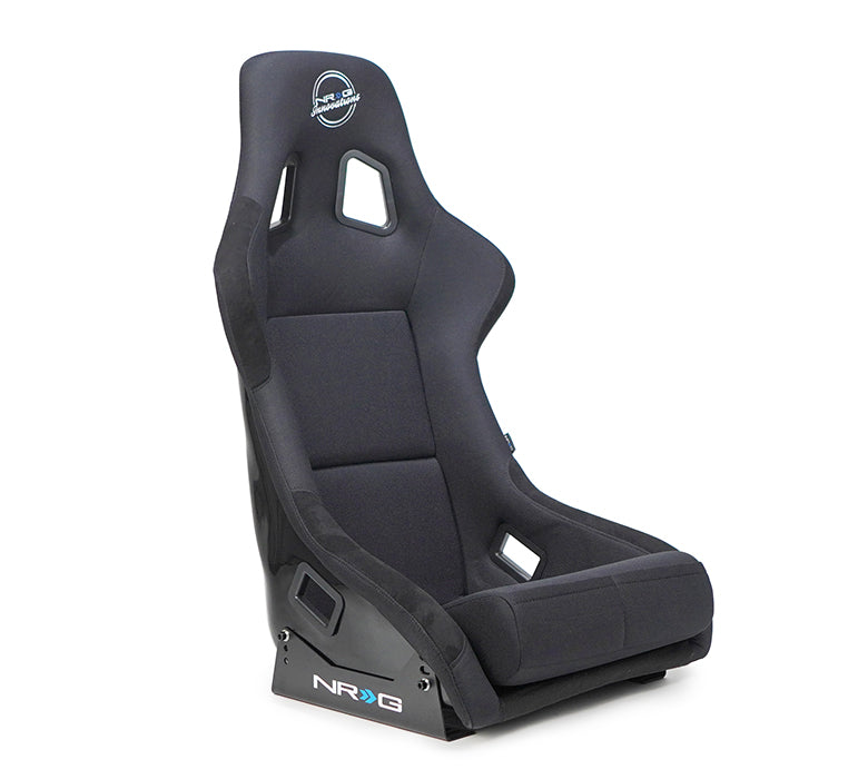 NRG - Fiber Glass Bucket Seat XL - Black – SIM HQ