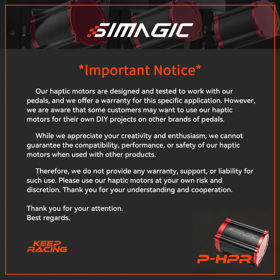 SIMAGIC Haptic Pedals Reactor – SIM HQ